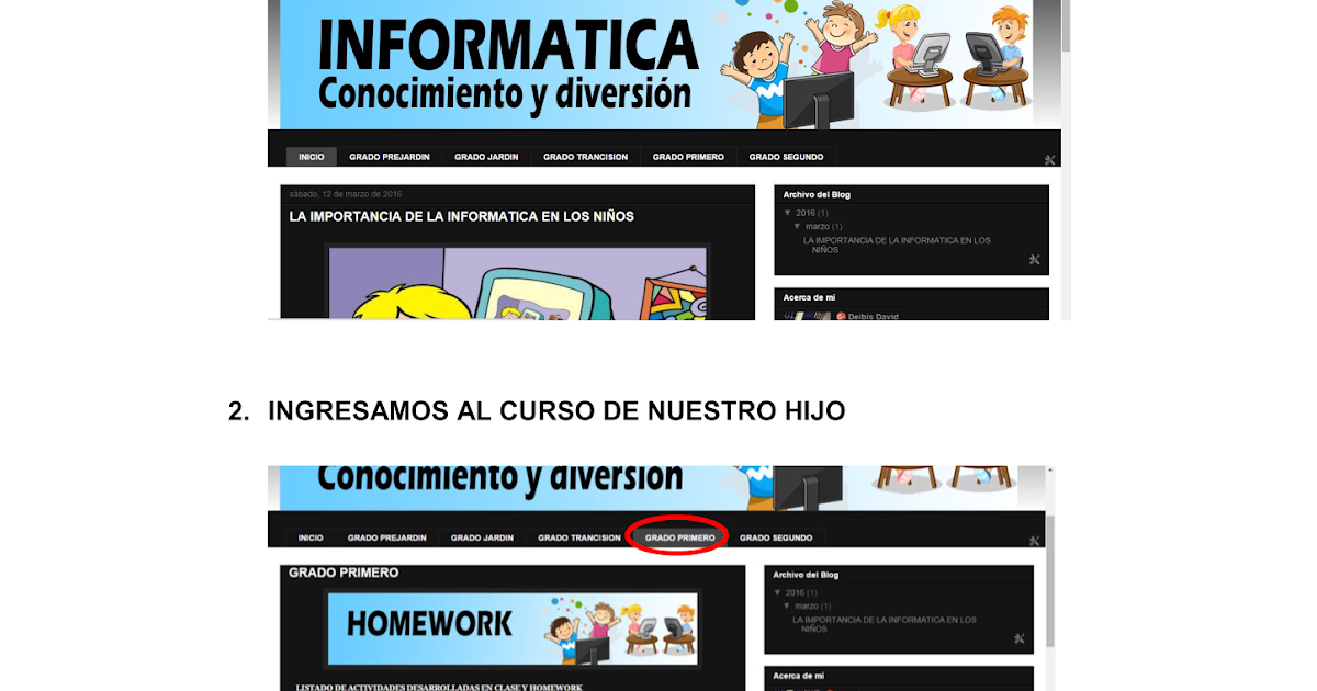 ASIGNATURA DE INFORMATICA: Pasos para descargar las actividades que ...