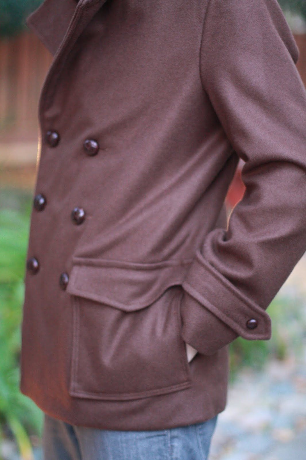 Nicole at Home: Pattern testing: Goldstream Peacoat by Thread Theory