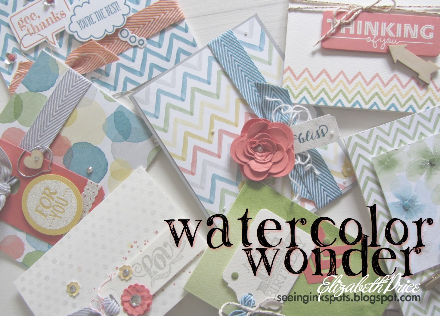 Seeing Ink Spots: Watercolor Wonder'ful' Gift Box