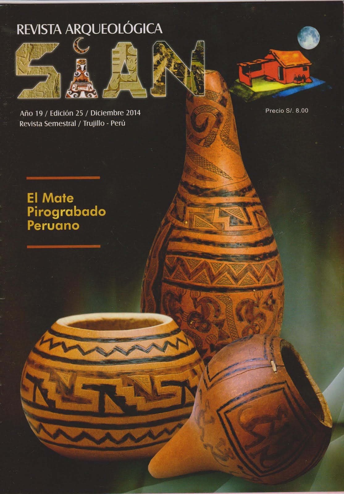 Arte Rupestre Peruano: El Mate Pirograbado Peruano