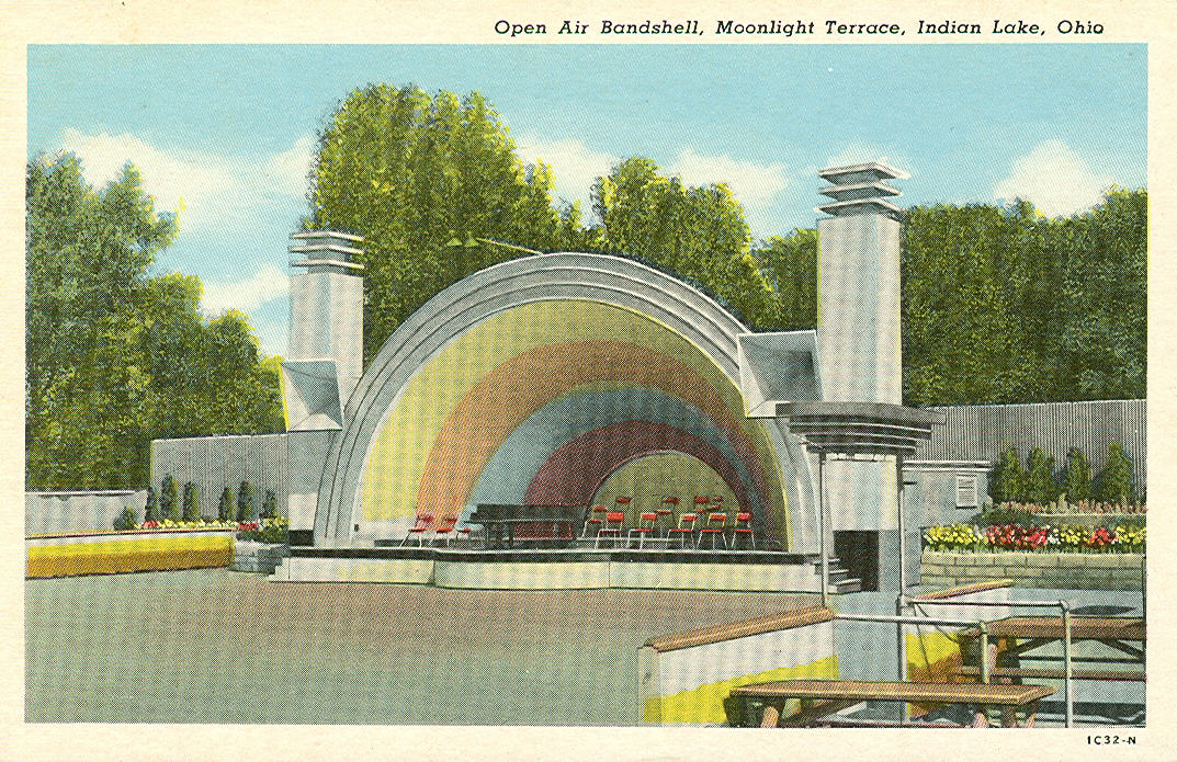 Vintage Travel Postcards: Indian Lake, Ohio