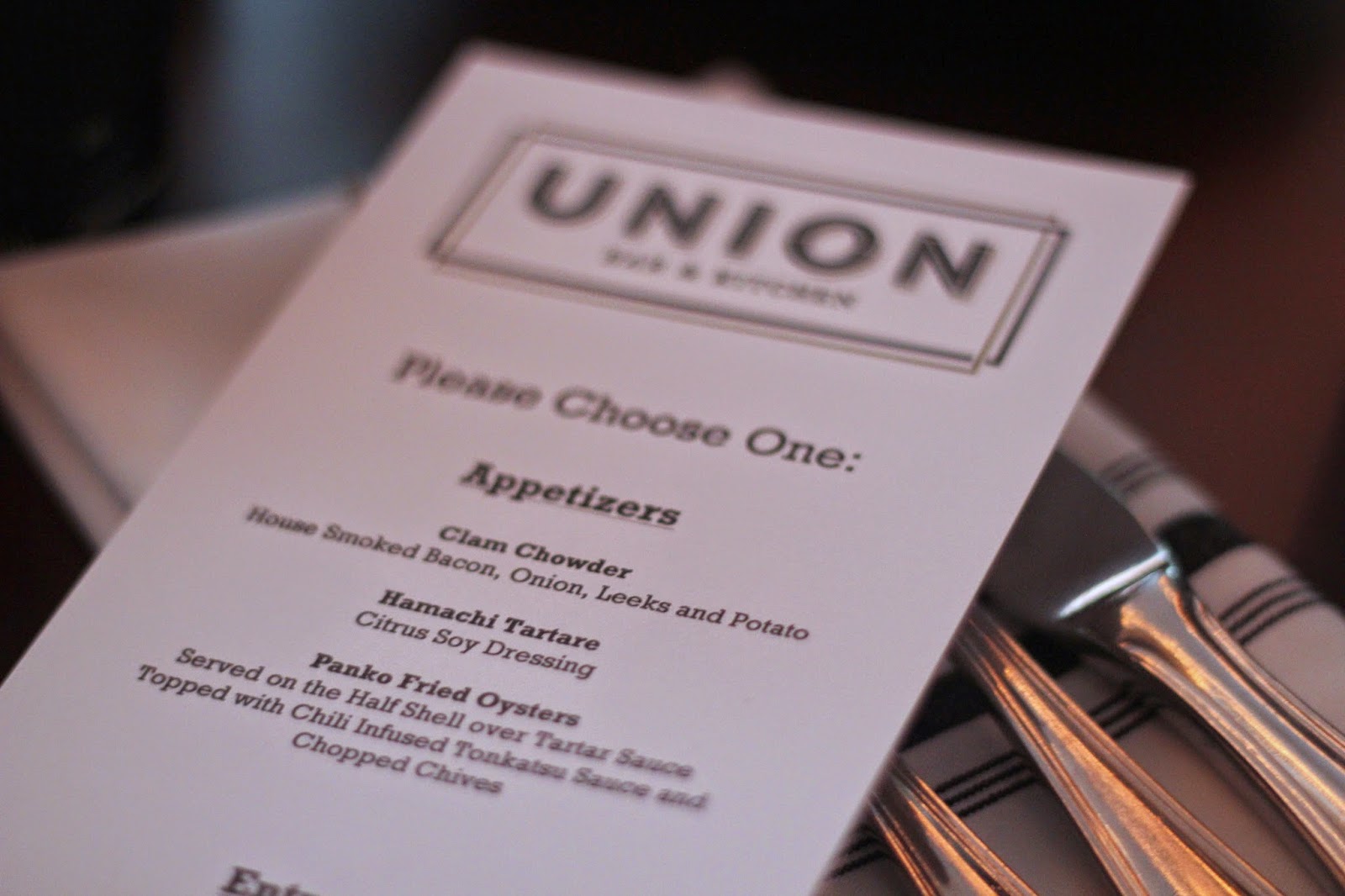 foodie ventures: a UNION of flavors: Union Bar & Kitchen Opens in West SoHo