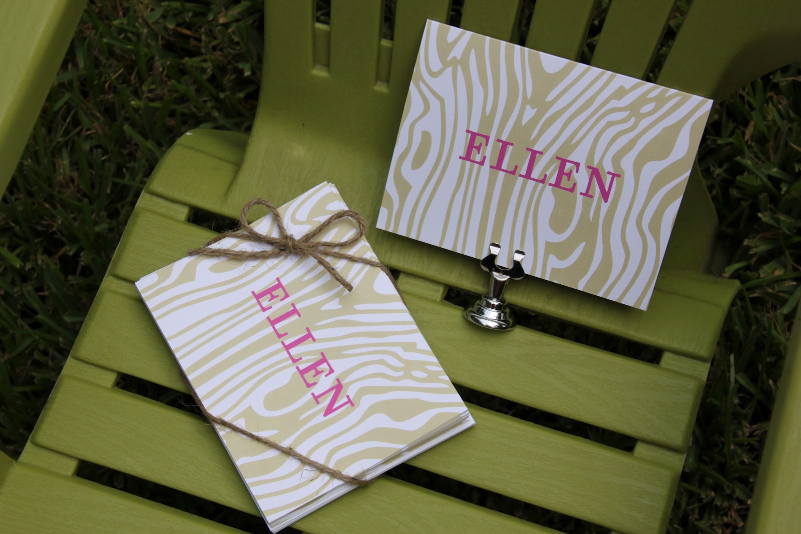 Natural Stationery | Fresh Ink : Style Sentiment & Stationery in the South