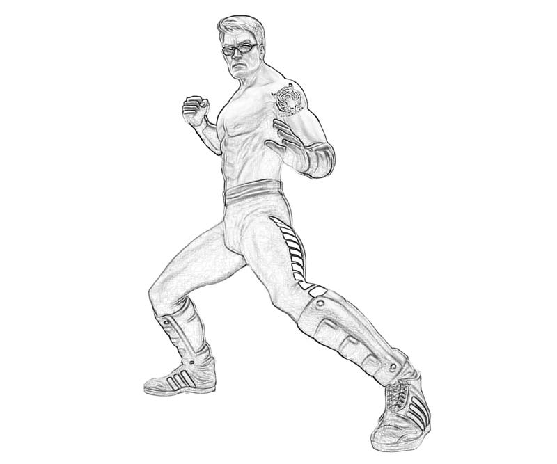 Mortal Combat Johnny Cage Power | Surfing