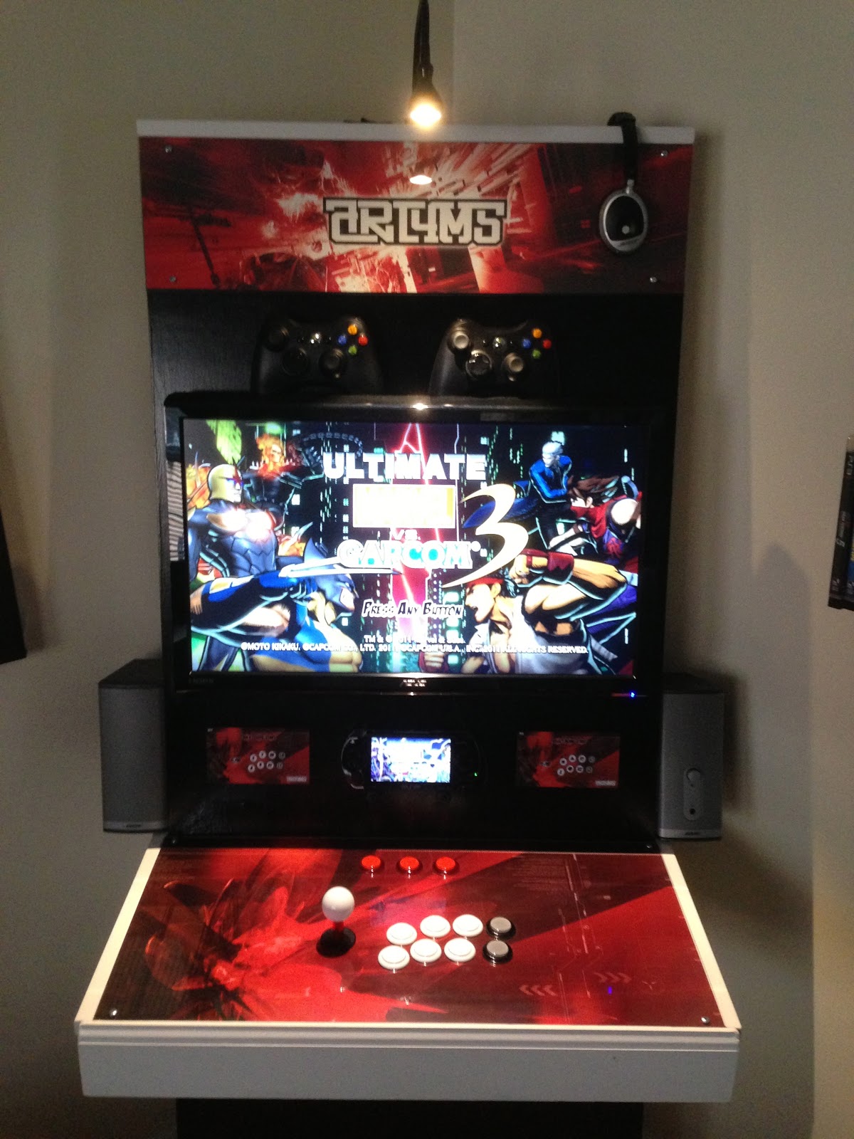 jonyfraze: Custom Arcade Cabinet