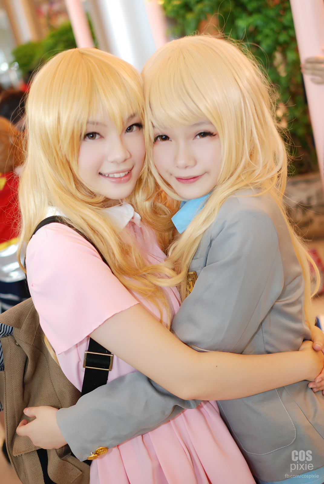 Cherprang and Music BNK48 Cosplay as Kaori