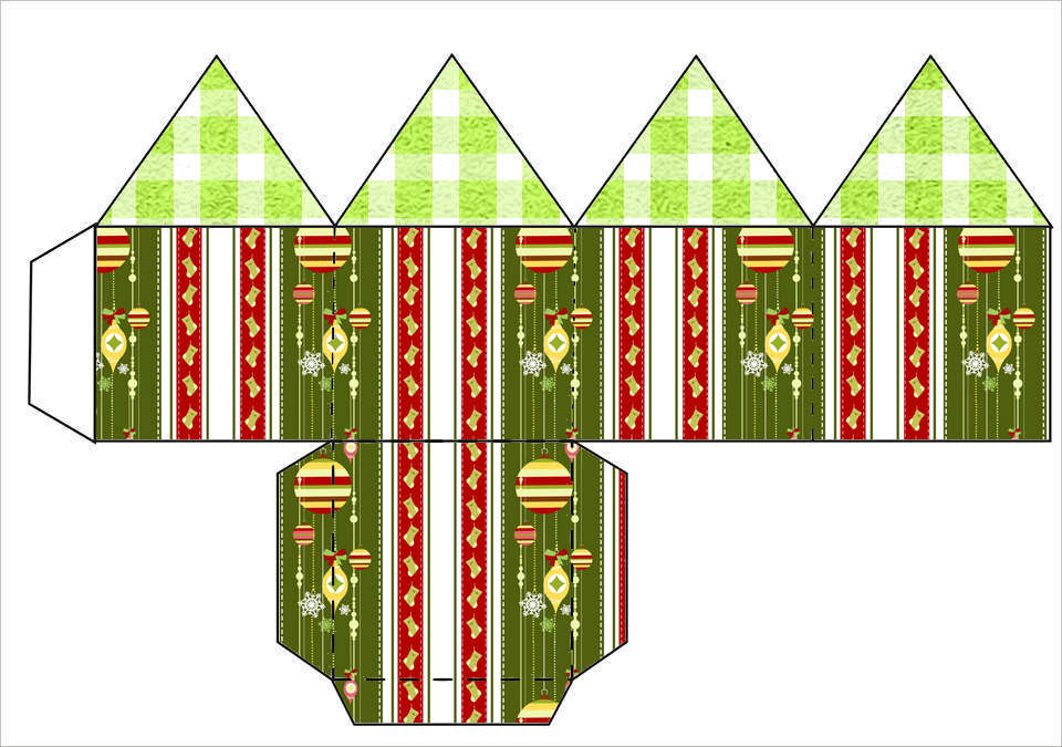 Free Printable Christmas Vintage Boxes - Oh My Fiesta! in english