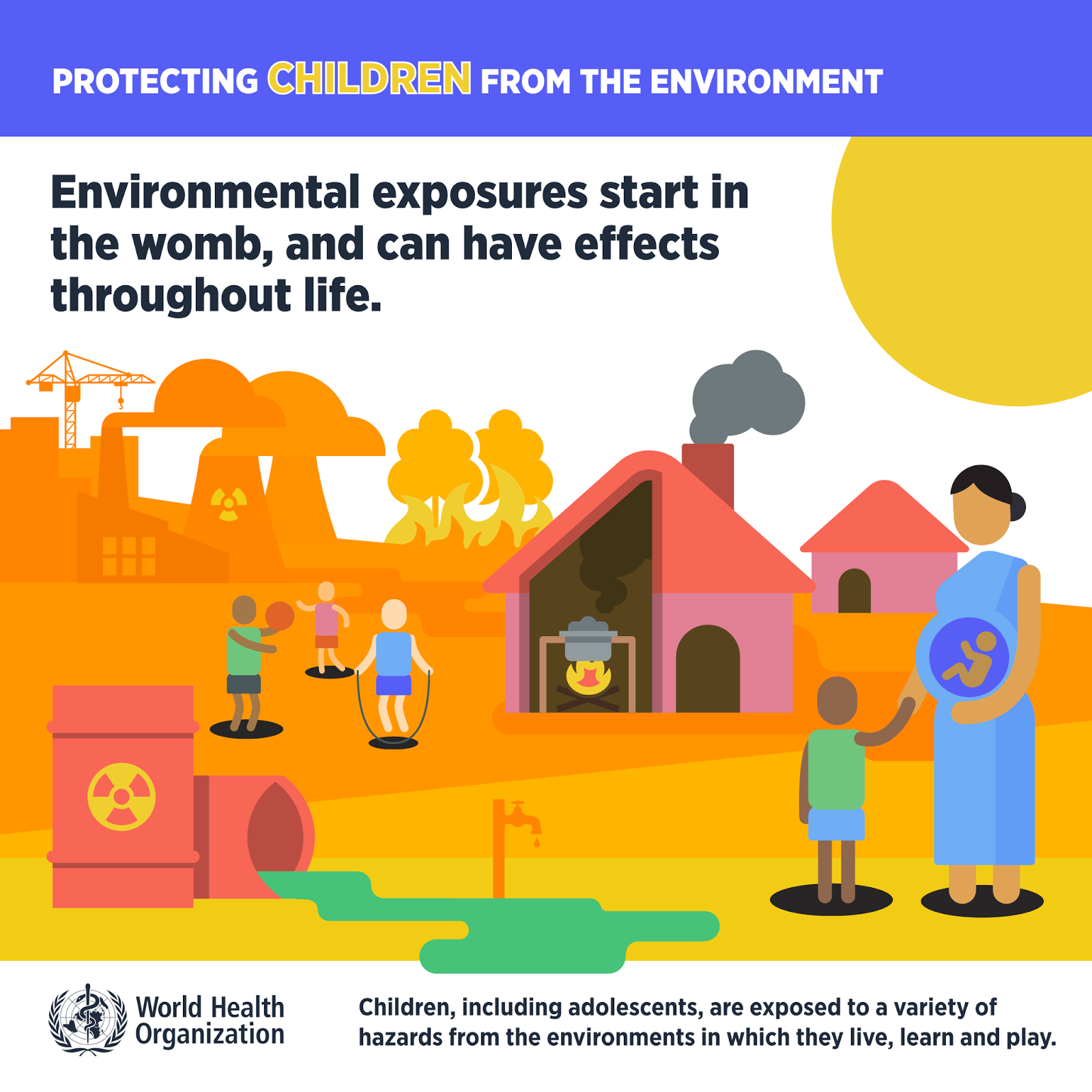 Environmental pollution kills 1.7 million children each year - WHO Environmental pollution kills 1.7 million children each year - WHO