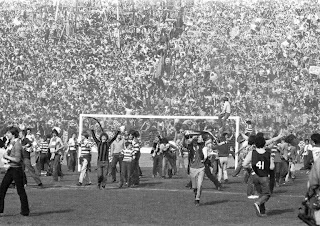 Old Scottish Football: Celtic v Rangers 1980 Scottish Cup Final Hampden