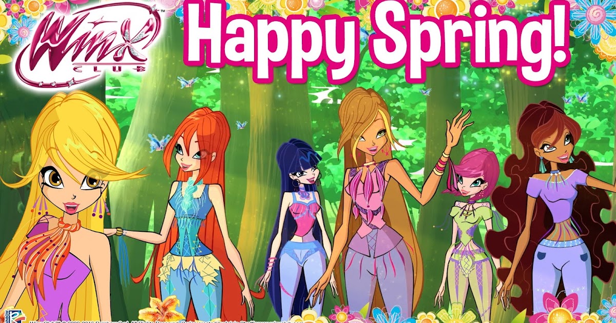 Happy Spring! - Winx Club All