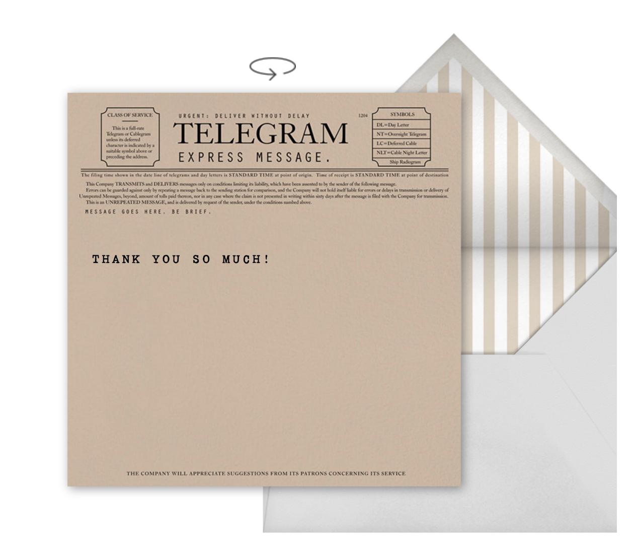 Political Style: Paperless Post Picks: My favourite thank you cards