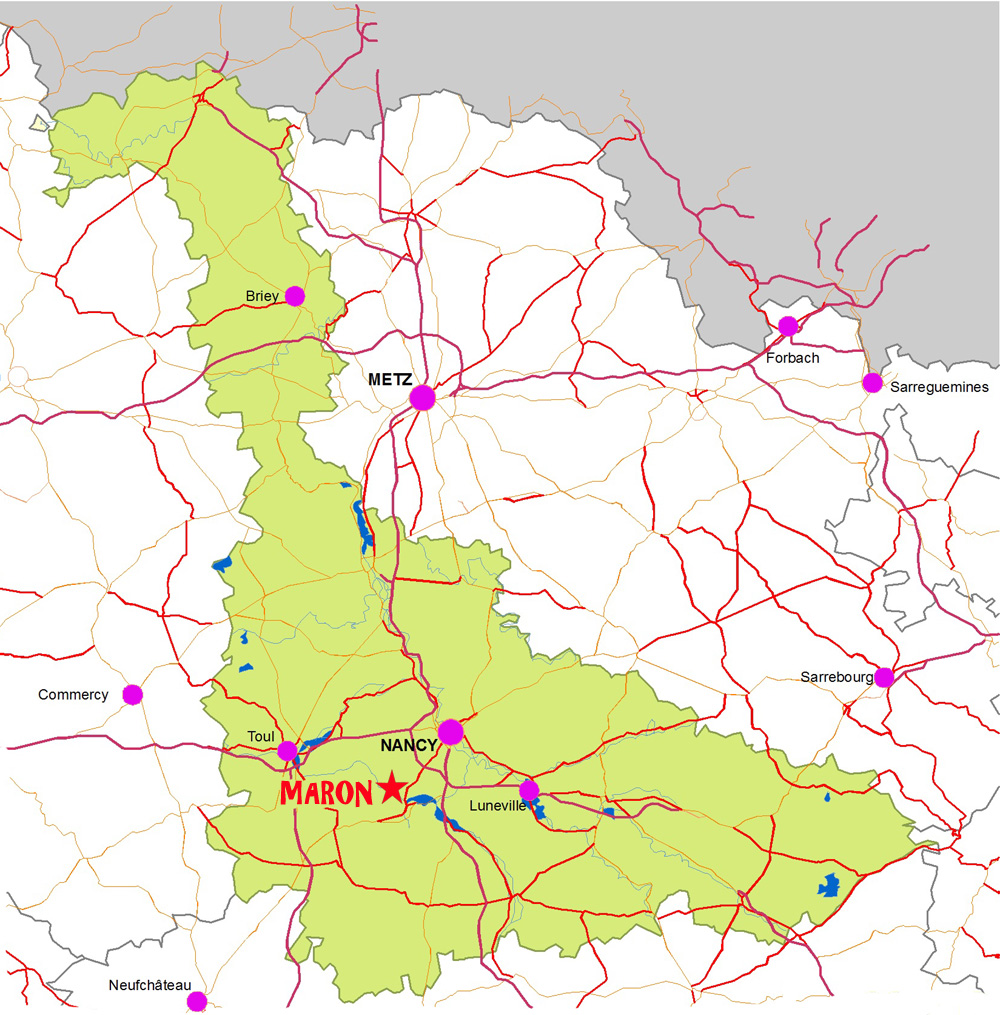 PATRIMOINE DE LORRAINE: MARON (54) - Le lavoir