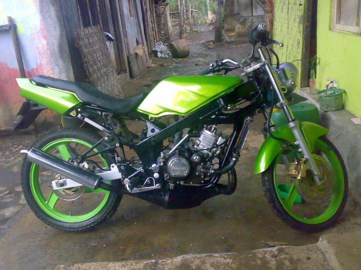 44+ Konsep Penting Modifikasi Motor Ninja Rr Ijo