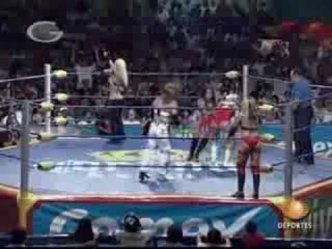 Lucha Women: Ayako Hamada/Fabi Apache/Angel Williams versus Sexy Star ...