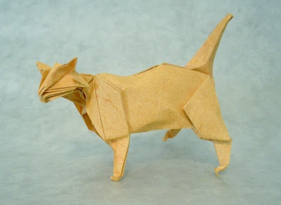 origami Cat Tanaka 3D ~ easy instructions to origami