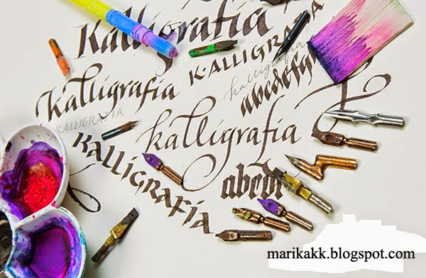 Marika KK Calligraphy: The world of calligraphy- Tervetuloa ...