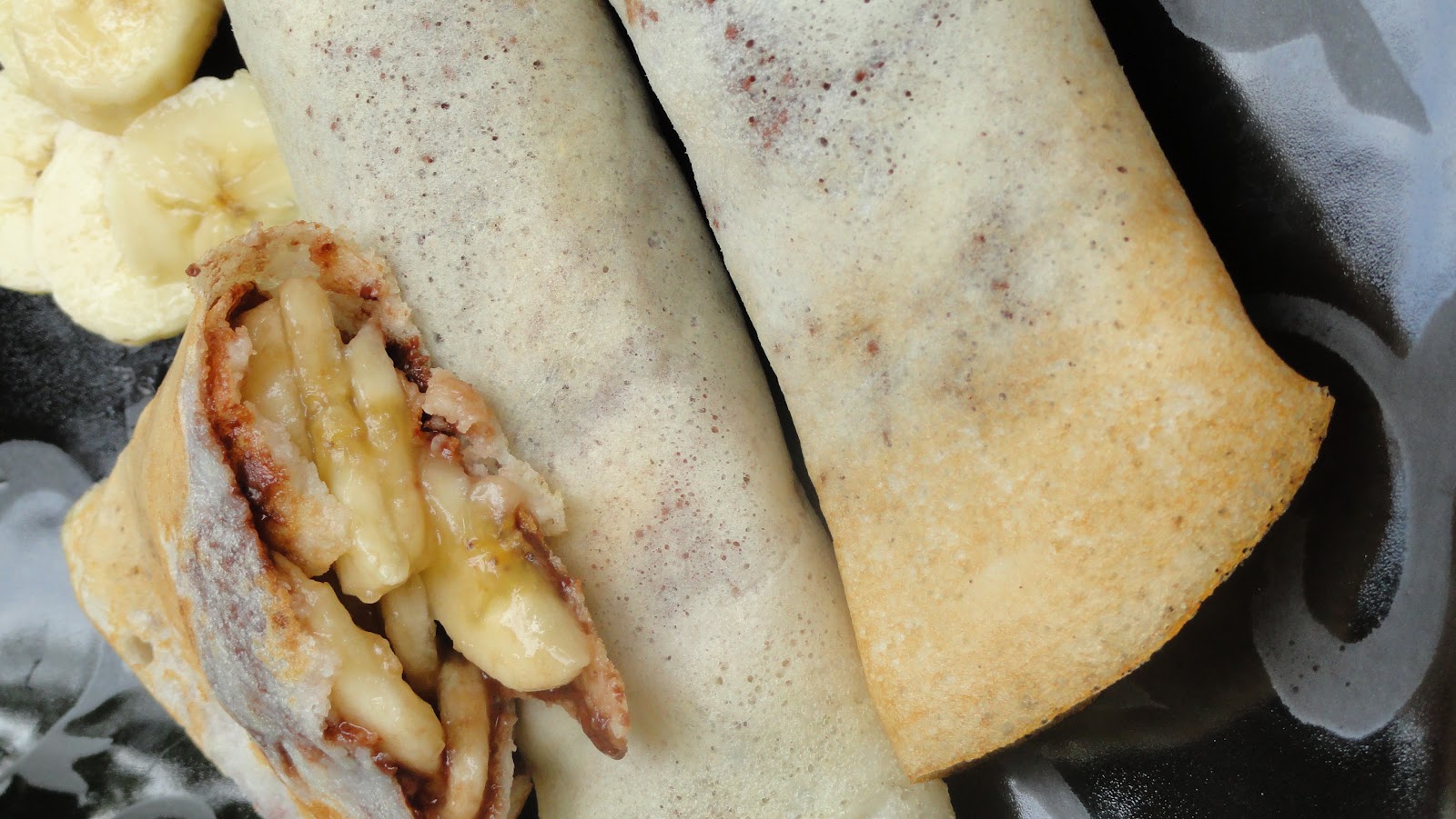 A Peek into My Kitchen: Banana - Nutella Dosa / Crepe ~ Kids Lunch Box ...