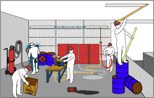 VR Manufacturing Plant - Upper-intermediate: Spot the hazard