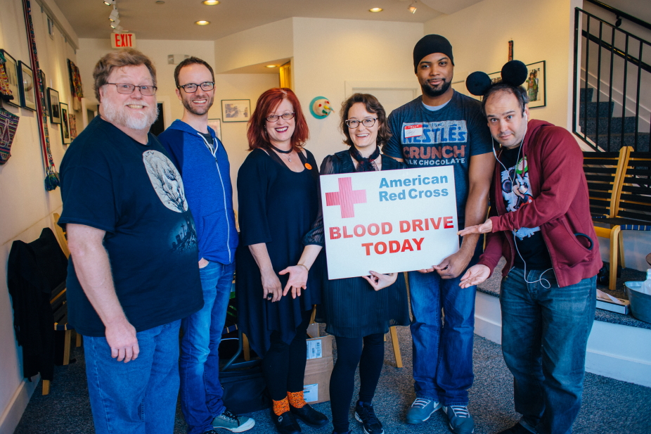 Recap and Photos: Cartoonists Draw Blood – American Red Cross Blood ...