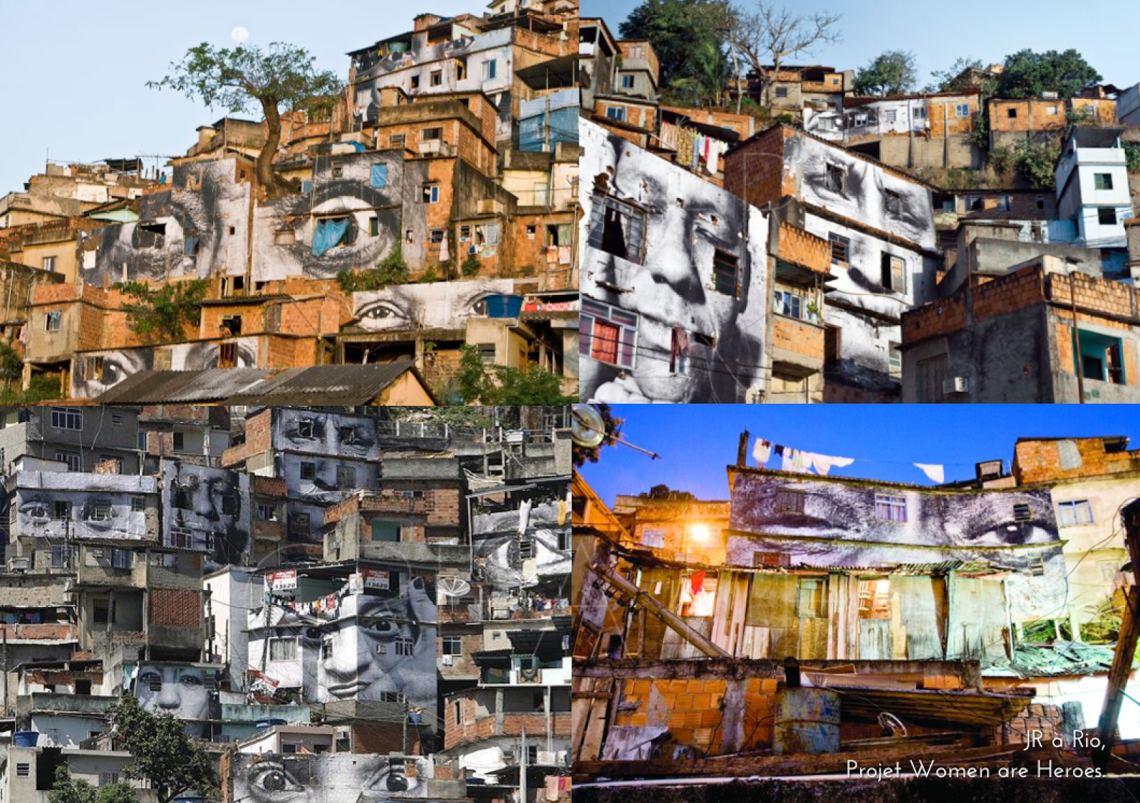 UNIVERS CREATIFS: JR à Rio.