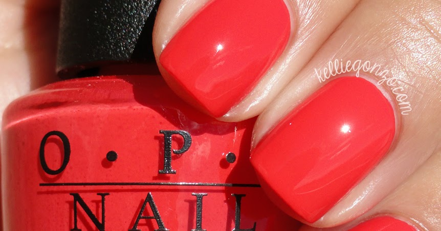 KellieGonzo: OPI Spring 2015 Hawaii Collection Swatches and Review