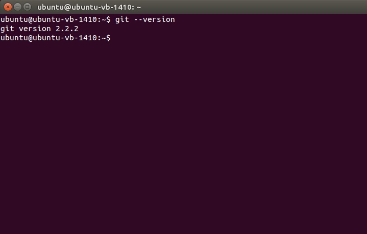 Ubuntu Git その3 - Gitをインストールする・Gitのバージョンを確認する - kledgeb