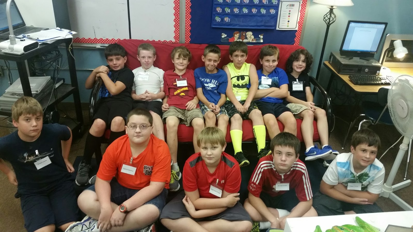 Mrs. Hitchcock's Fifth Grade Class: Class Pictures