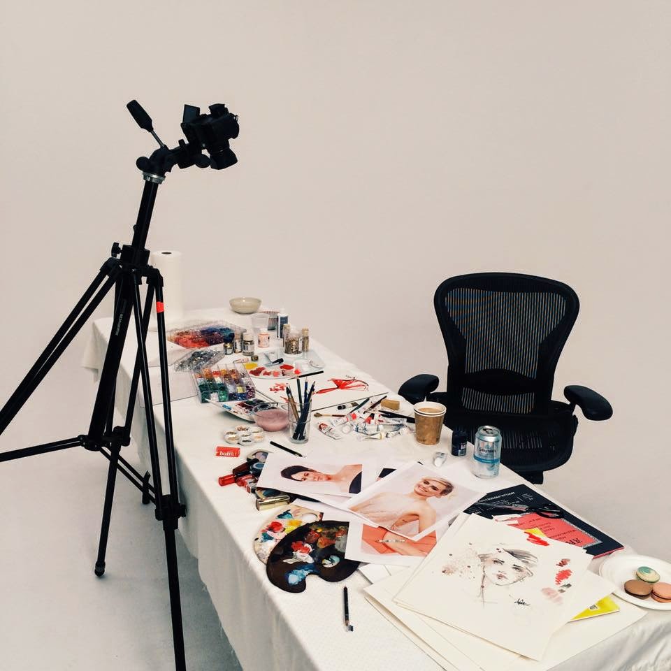 FOCAL POINT STYLING: SKETCHES & COLOR STORIES ON THE EMMY'S RED CARPET