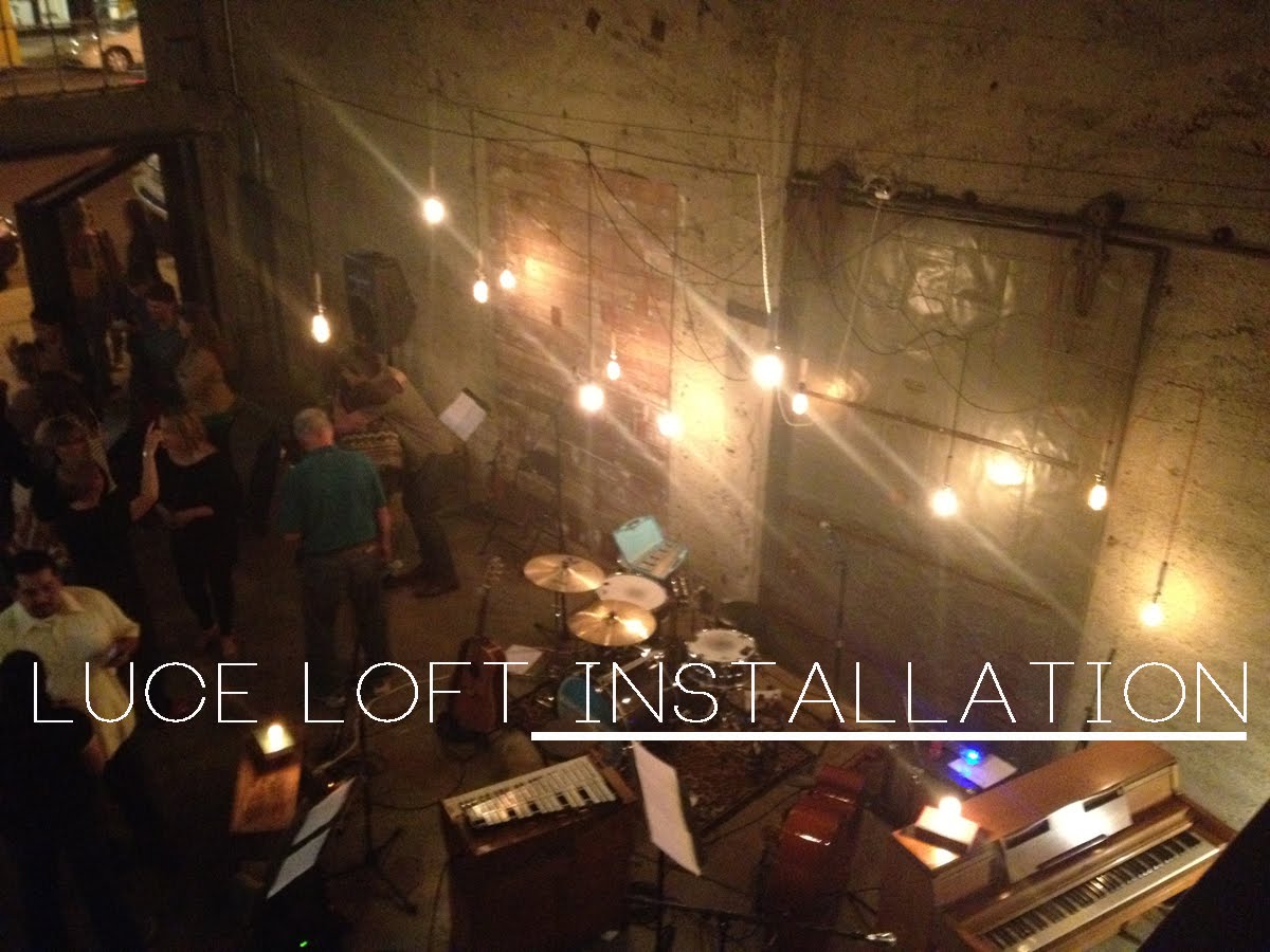 walk with me, darling: luce loft installation.