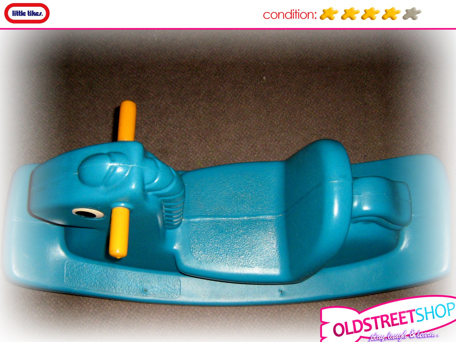 oldstreetshop: Little Tikes Rocking Horse