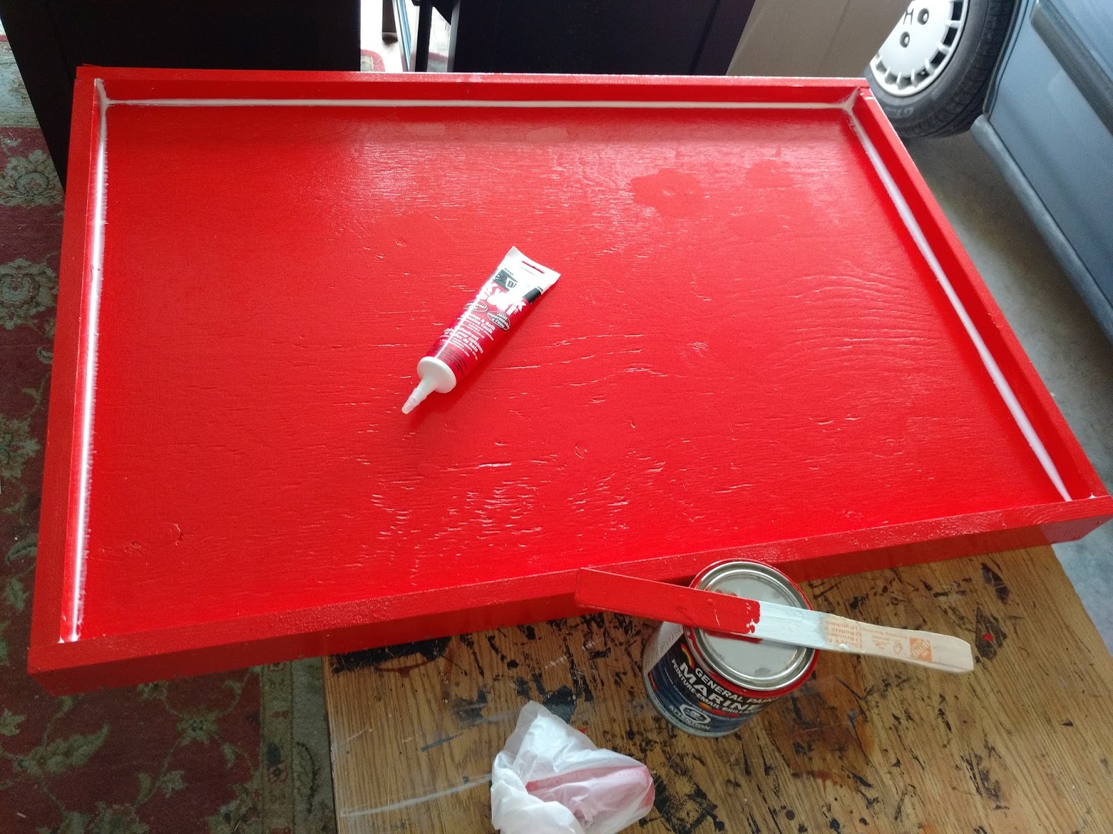 Ross Lynem - Painter - Artist: "Watercolour paper soaking tray"