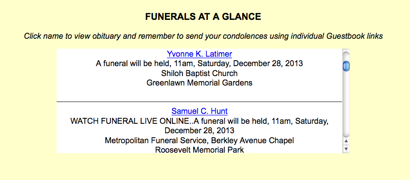 A Grave Interest: Funerals Online - Mourning on Your Monitor