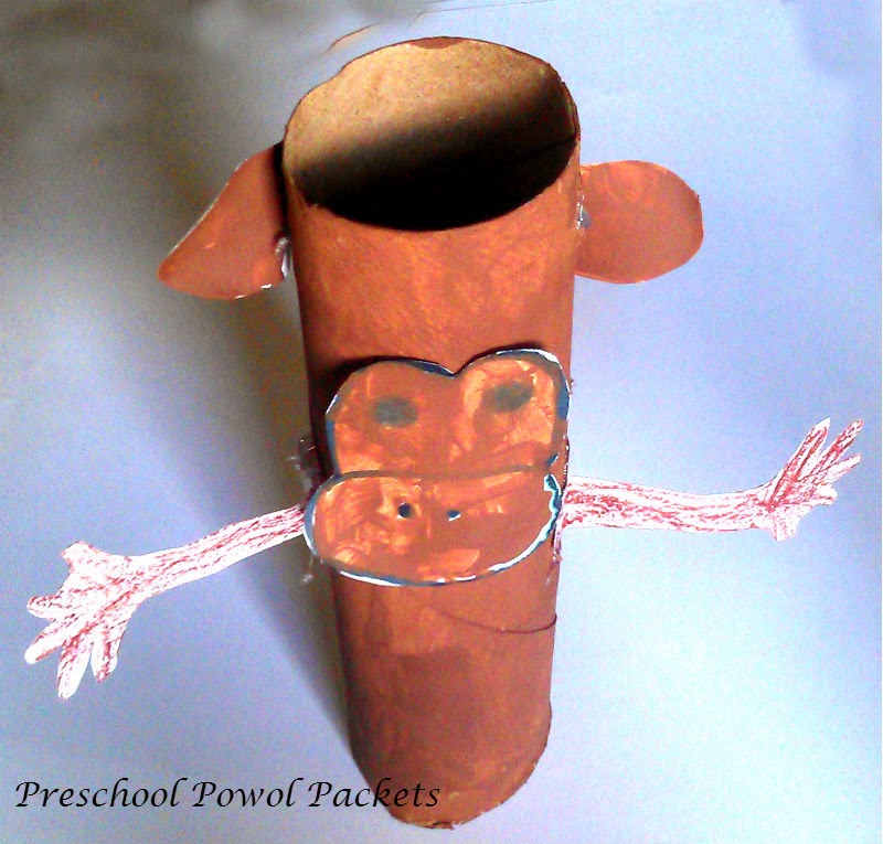 Monkey Preschool Craft & More! | Preschool Powol Packets