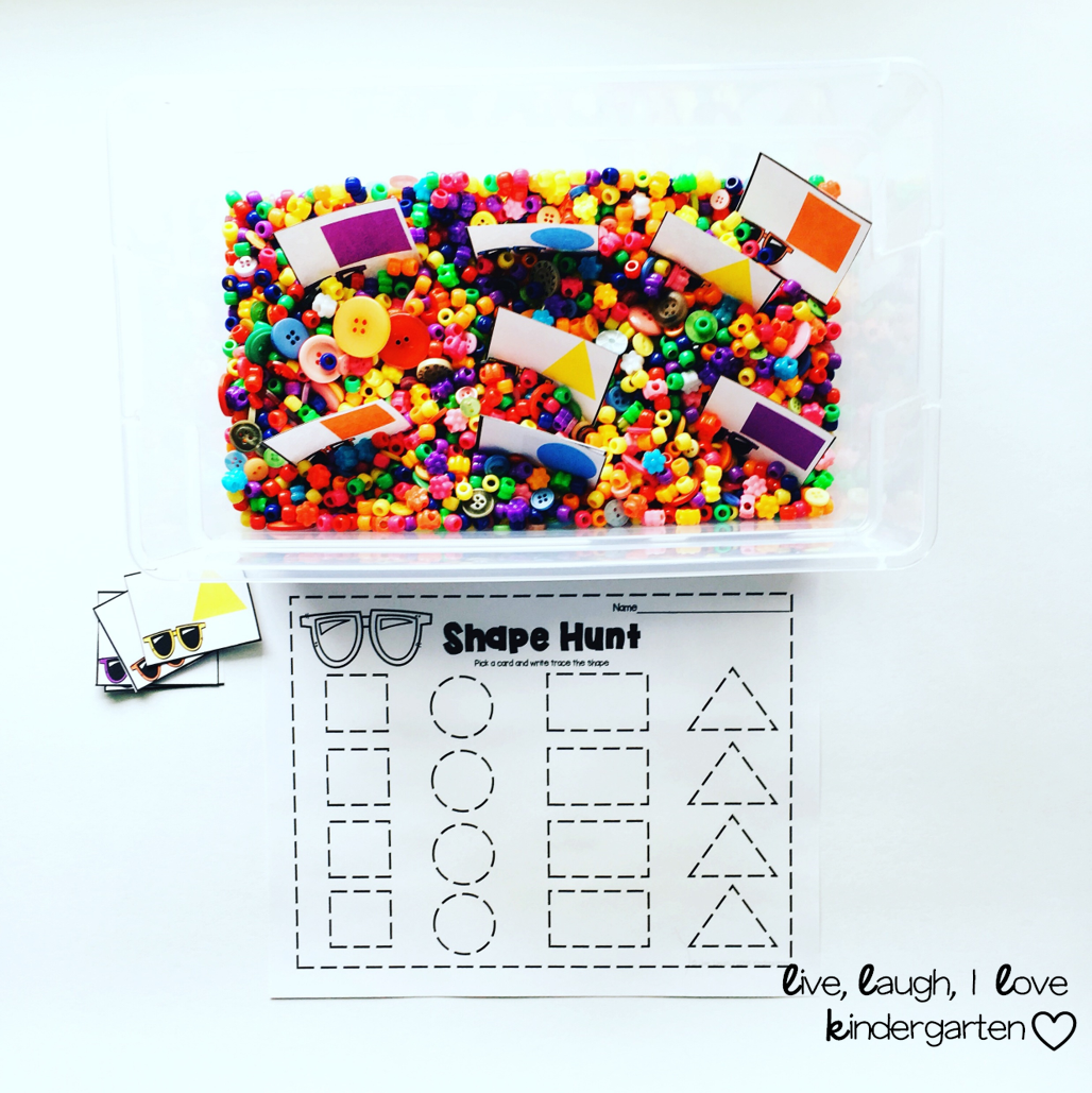 Sensory Bin Freebie | TEST
