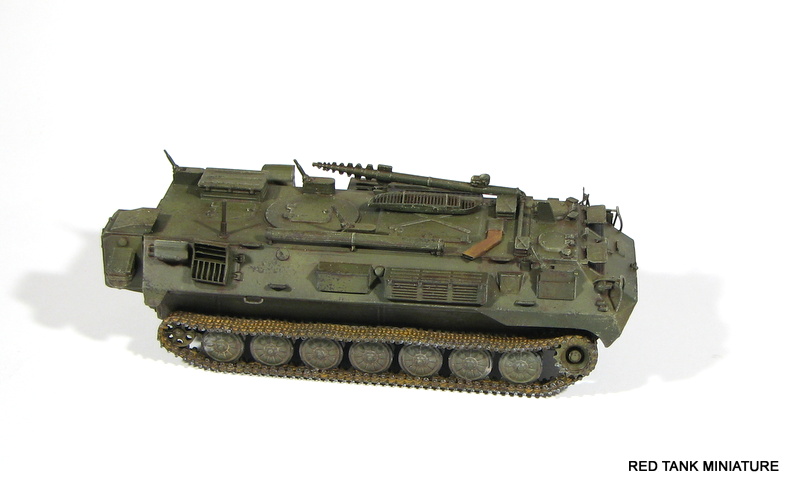 Gulumik Military Models: MT-LBu MP-25 1/72 RED TANK MINIATURE