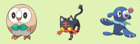 Starter Generation VII Pokemon Sun and Moon | Daily Life of Engineering ...