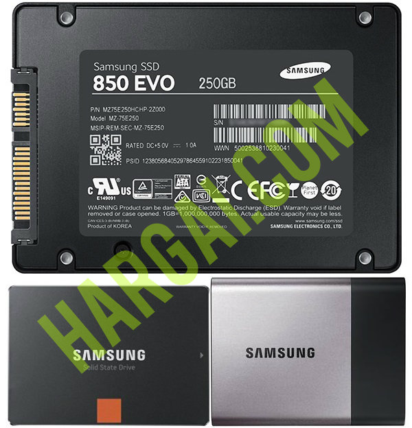 Daftar Harga SSD - Solid State Drive Samsung Terbaru NOVEMBER DESEMBER 2016