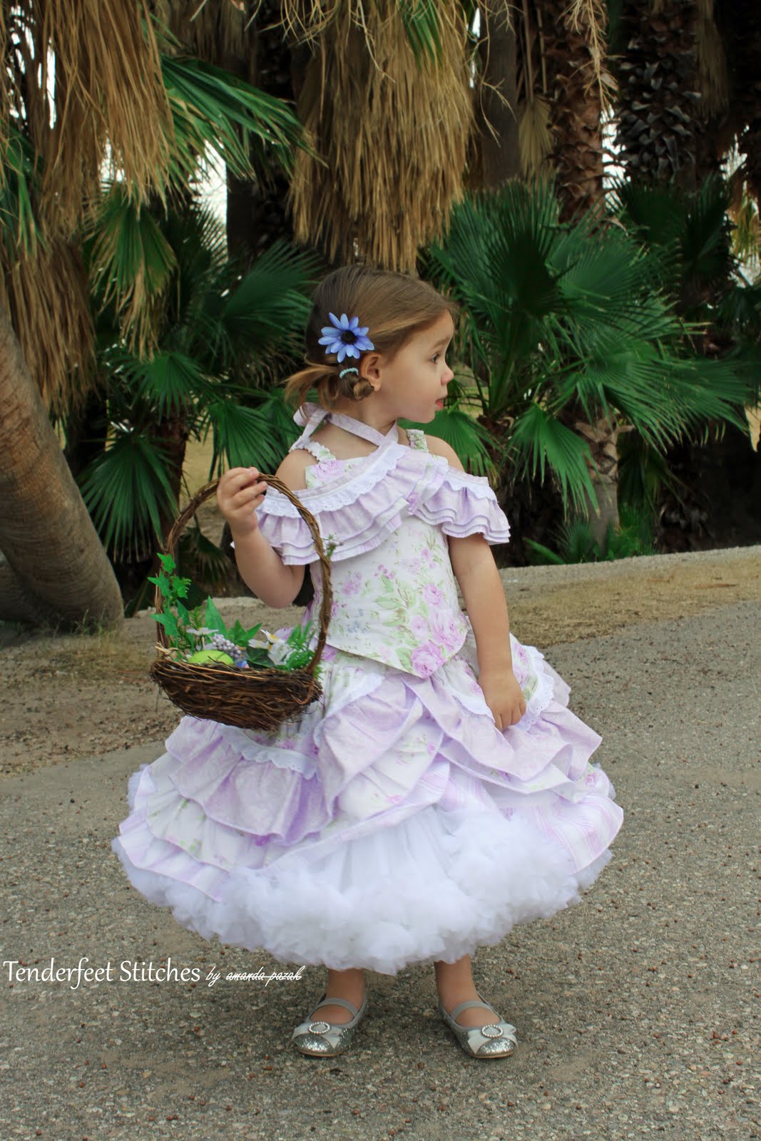 Tenderfeet Stitches: Alice’s Tea Party Princess Dress