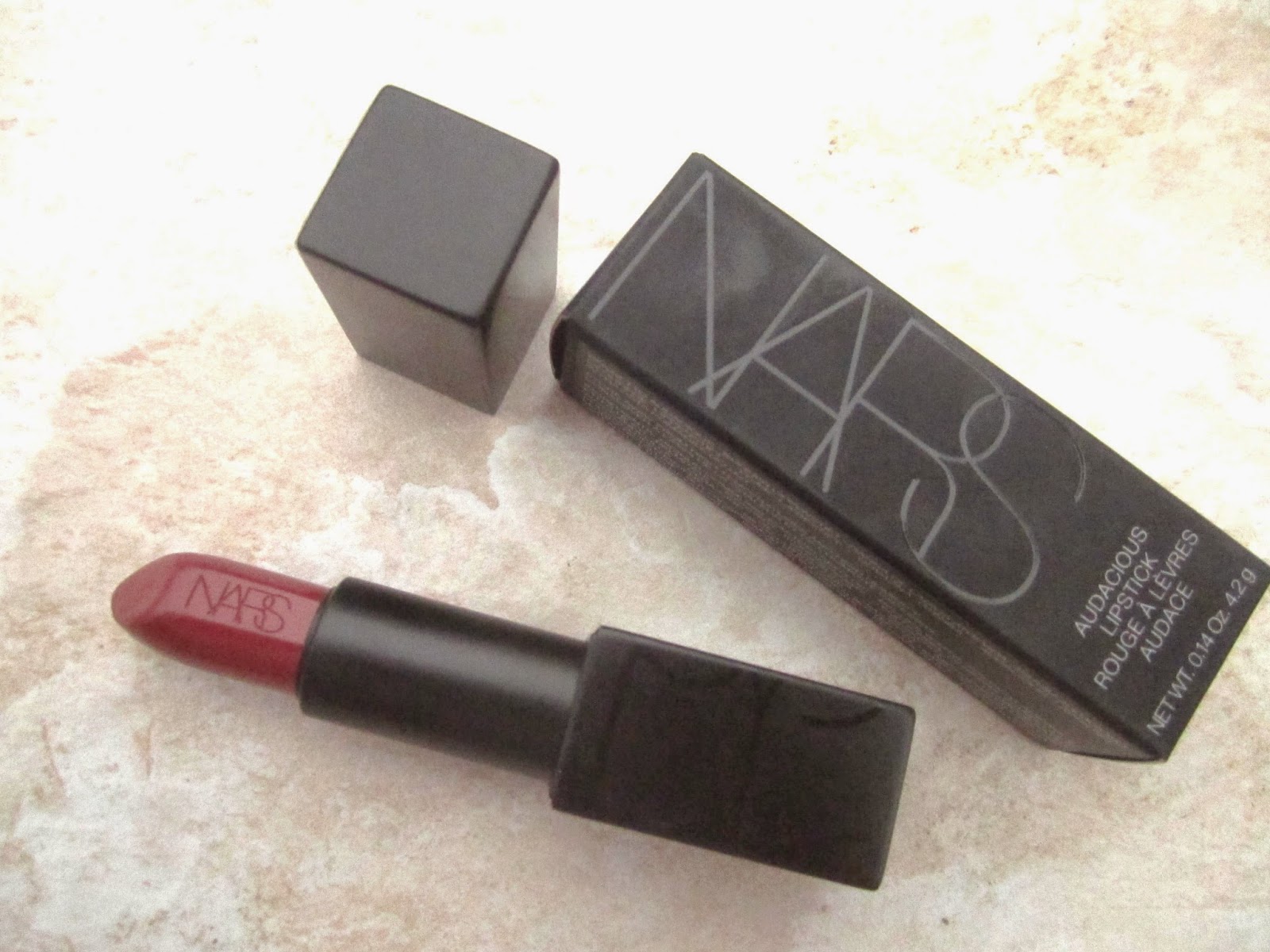NARS Audacious Lipstick - Audrey | Review & Swatch