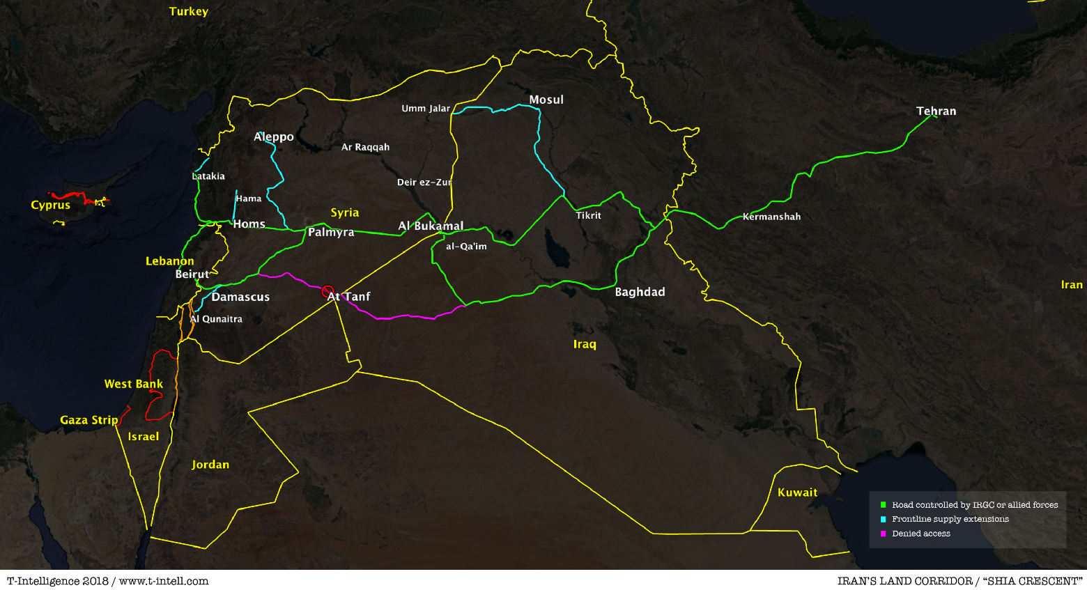 ESCHATOLOGY TODAY: Global SITREP A5-19: Southeastern Syria