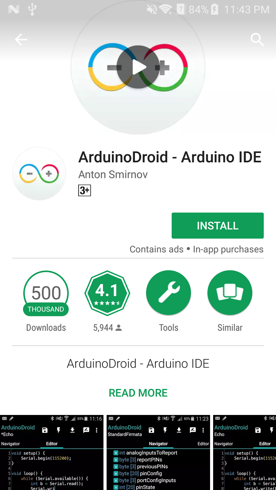 Arduinodroid Arduino Esp8266 Esp32 Ide For Android