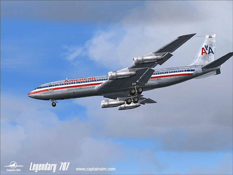 Captain Sim The Legendary Boeing 707 v1.0 FS9 | Flight Simulator Paraguay