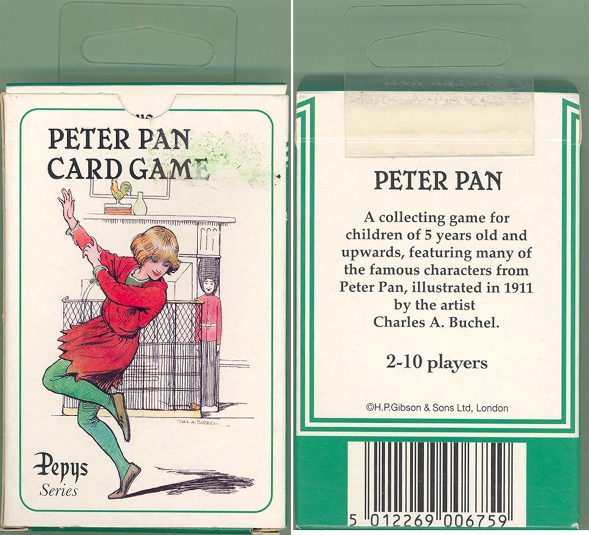Barajas y Naipes: Peter Pan card games
