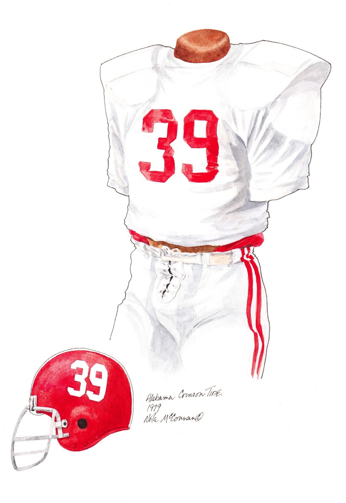 University of Alabama Football Uniform and Team History | Heritage ...