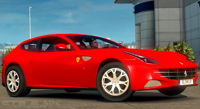 (Auto ETS 2) Ferrari FF - ETS 2 Mundo Mod