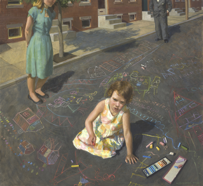 Alexandra Tyng, 1954 | Figurative Realist painter | Tutt'Art@ | Pittura ...