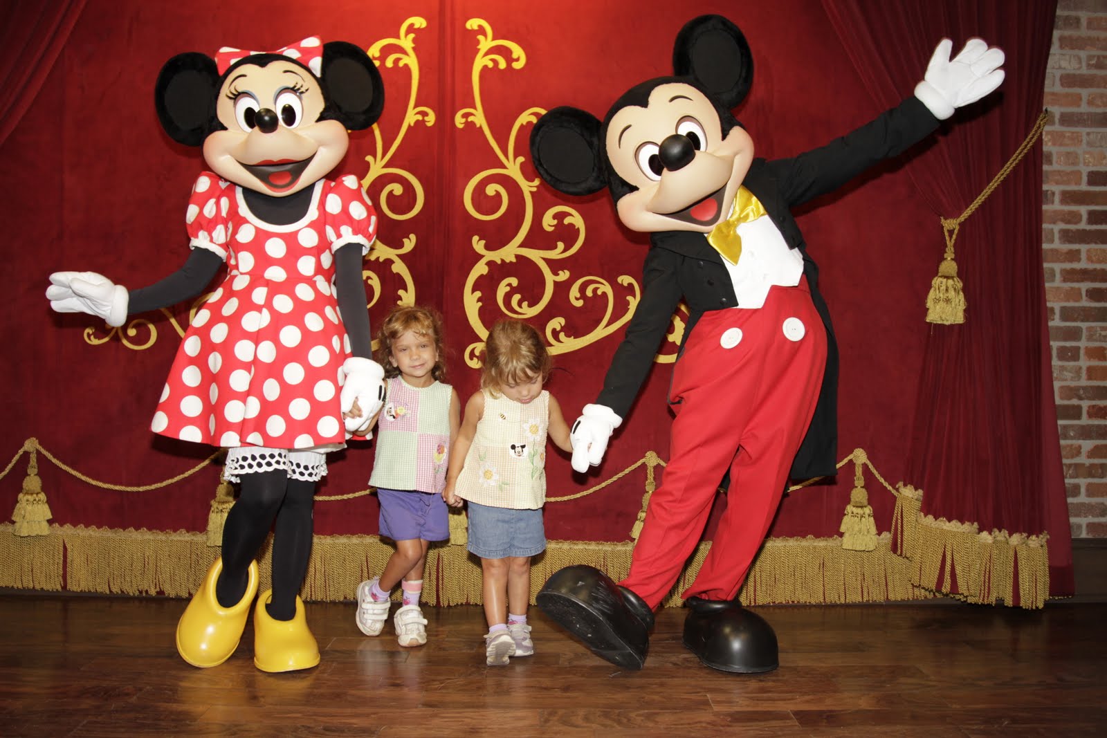 Victoria's Blessings: Meeting Mickey and Minnie