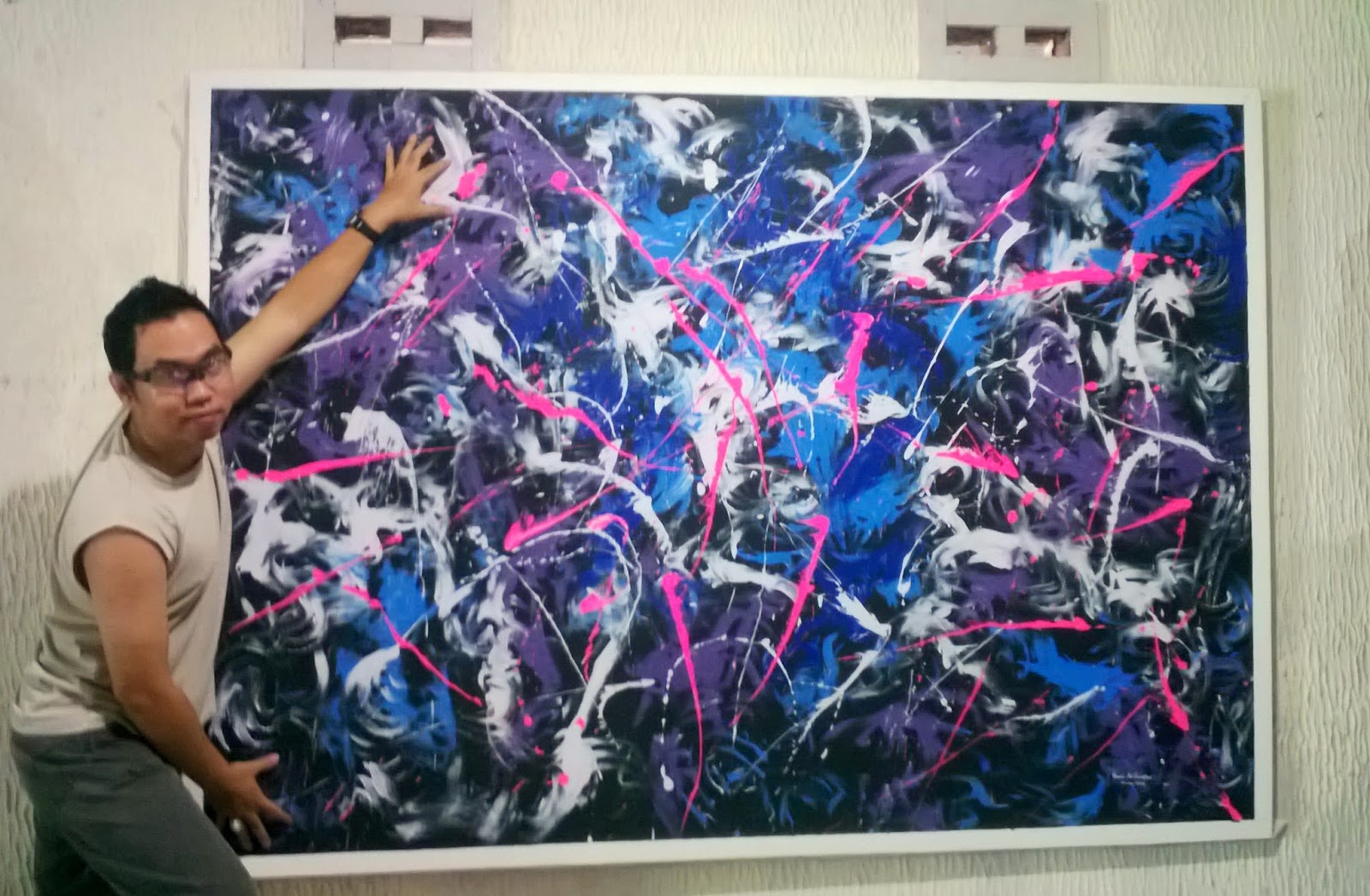 Dunia Lukisan JAVADESINDO Art Gallery: >> LUKISAN ABSTRAK SEBUAH ...