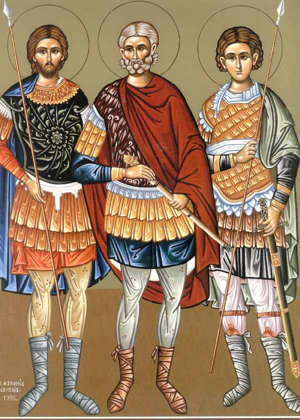 ORTHODOX CHRISTIANITY THEN AND NOW: Holy Martyrs Probos, Tarachos and ...