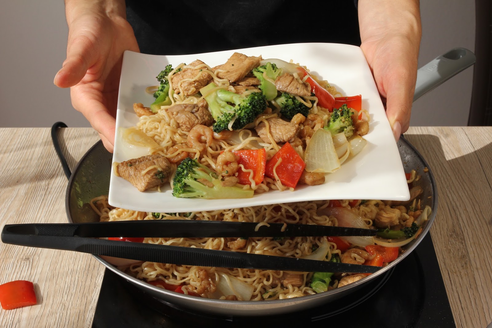 Realmente Delicioso: Receta de Chow Mein mixto